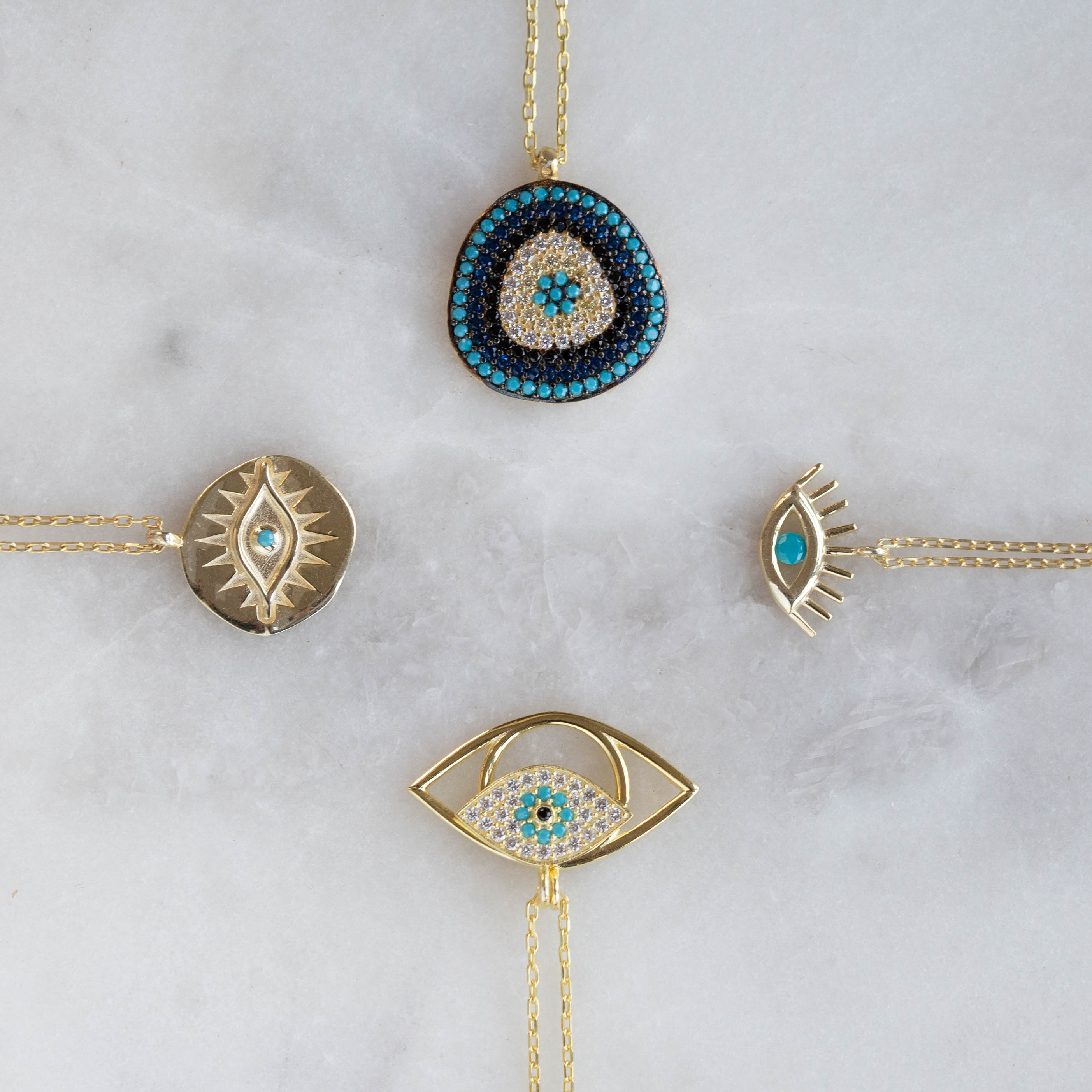 Evil Eye Jewellery | Evil Eye Necklaces, Bracelets, Earrings & Rings ...