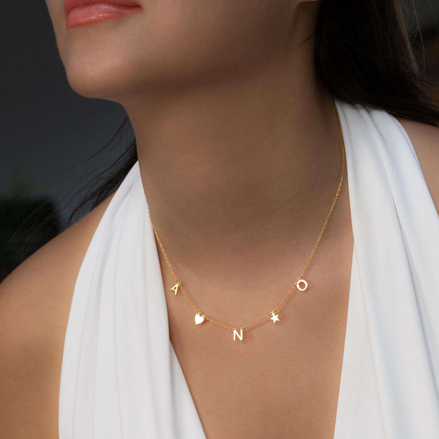 Personalised Christmas Gifts – Name & Initial Jewellery | Abiza